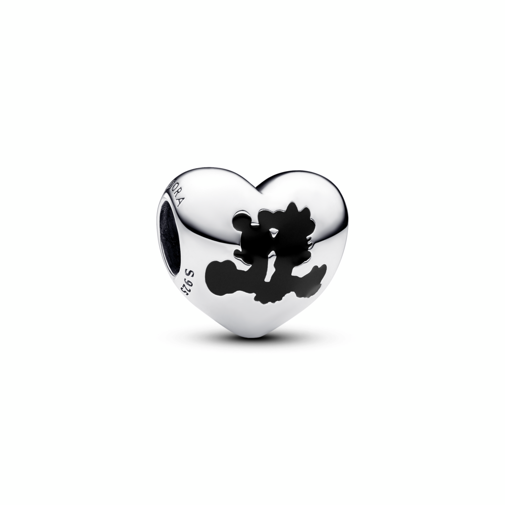 PANDORA 793092C01 Charm de plata de primera ley de Mickey y Minnie de ...